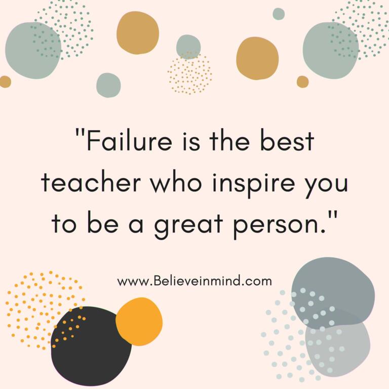 8 Best Reasons Why Failure Is Important - Believe In Mind