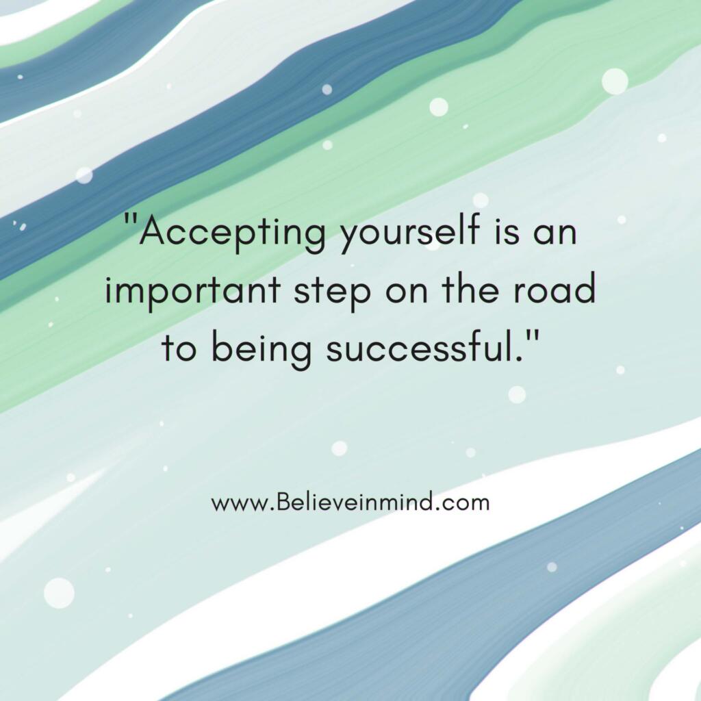 Accepting Yourself