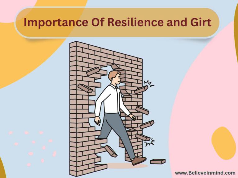 Developing Resilience and Grit to Overcome Life's Challenges