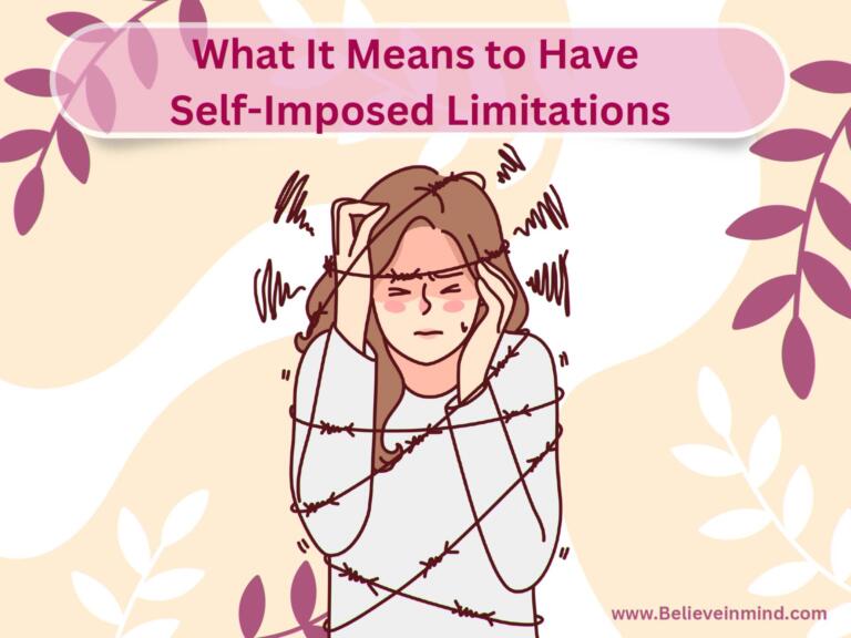 Conquer Self-Imposed Limitations: Unlock Your Full Potential